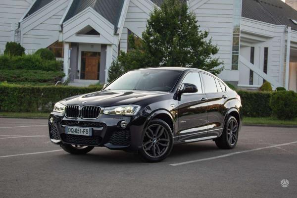 Black BMW X4 2015 in Elektrenai, with an engine capacity of 2.00 L and mileage of 282 thousand km for 17300 €, photo 2 on AUTOMOTO.COM.LV