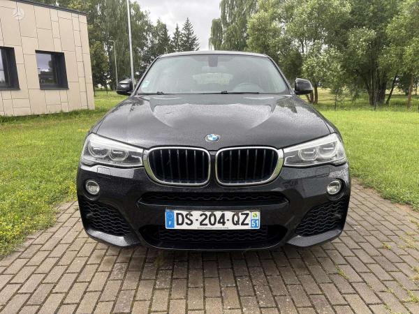 Black BMW X4 2015 in Taurage, with an engine capacity of 2.00 L and mileage of 258 thousand km for 15900 €, photo 2 on AUTOMOTO.COM.LV