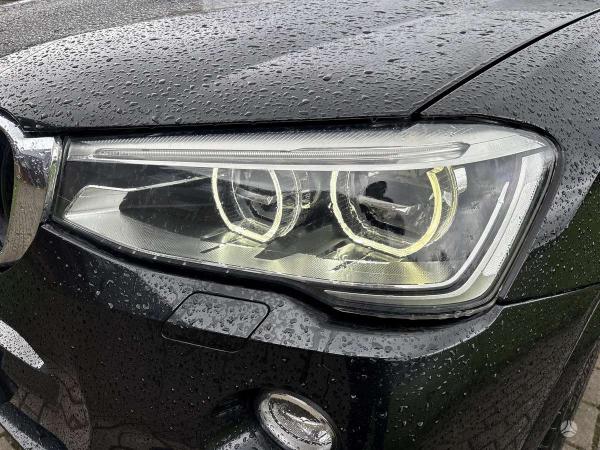 Black BMW X4 2015 in Taurage, with an engine capacity of 2.00 L and mileage of 258 thousand km for 15900 €, photo 10 on AUTOMOTO.COM.LV