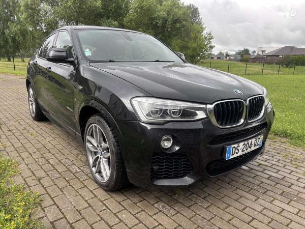 Melns BMW X4 2015 Tauragė, ar dzinēja tilpumu 2.00 L un nobraukumu 258 tūkst. km par 15900 €, foto 3 vietnē AUTOMOTO.COM.LV