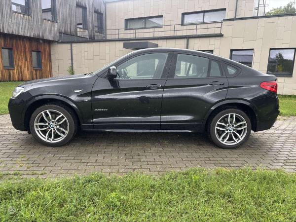 Melns BMW X4 2015 Tauragė, ar dzinēja tilpumu 2.00 L un nobraukumu 258 tūkst. km par 15900 €, foto 4 vietnē AUTOMOTO.COM.LV