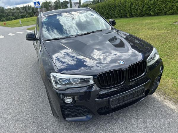 Черный БМВ Х4 2015 в Таллин, объемом двигателя 3.00 л и пробегом 190 тыс. км за 18880 €, фото 2 на AUTOMOTO.COM.LV