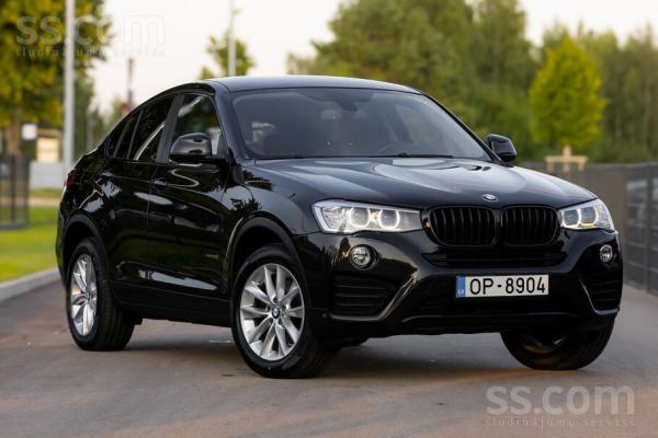 Melns BMW X4 2015 Jelgava, ar dzinēja tilpumu 2.00 L un nobraukumu 0 tūkst. km par 14500 €, foto 3 vietnē AUTOMOTO.COM.LV
