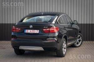 Black BMW X4 2015 in Talsi, with an engine capacity of 3.00 L and mileage of 226 thousand km for 15950 €, photo 8 on AUTOMOTO.COM.LV