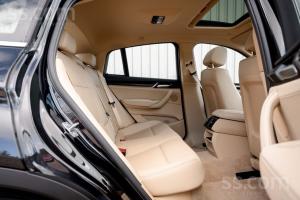Black BMW X4 2015 in Talsi, with an engine capacity of 3.00 L and mileage of 226 thousand km for 15950 €, photo 12 on AUTOMOTO.COM.LV