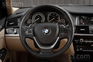 Black BMW X4 2015 in Talsi, with an engine capacity of 3.00 L and mileage of 226 thousand km for 15950 €, photo 18 on AUTOMOTO.COM.LV