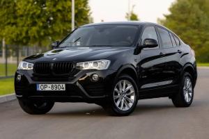 Melns BMW X4 2015 Jelgava, ar dzinēja tilpumu 2.00 L un nobraukumu 190 tūkst. km par 14500 €, foto  vietnē AUTOMOTO.COM.LV