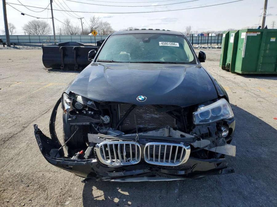 Black BMW X4 2015 in Siauliai, with an engine capacity of 2.98 L and mileage of 88 thousand km for 8300 €, photo 1 on AUTOMOTO.COM.LV