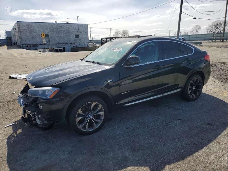 Black BMW X4 2015 in Siauliai, with an engine capacity of 2.98 L and mileage of 88 thousand km for 8300 €, photo 4 on AUTOMOTO.COM.LV