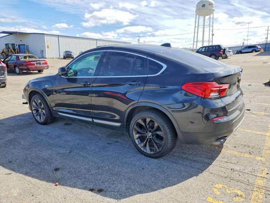 Black BMW X4 2015 in Siauliai, with an engine capacity of 2.98 L and mileage of 88 thousand km for 8300 €, photo 6 on AUTOMOTO.COM.LV