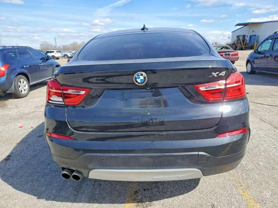 Black BMW X4 2015 in Siauliai, with an engine capacity of 2.98 L and mileage of 88 thousand km for 8300 €, photo 8 on AUTOMOTO.COM.LV