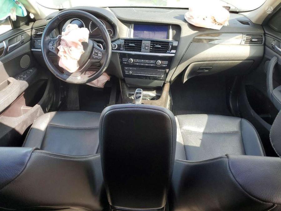 Black BMW X4 2015 in Siauliai, with an engine capacity of 2.98 L and mileage of 88 thousand km for 8300 €, photo 10 on AUTOMOTO.COM.LV
