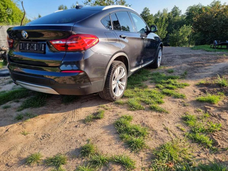 Melns BMW X4 2015 Širvintos, ar dzinēja tilpumu 2.99 L un nobraukumu 240 tūkst. km par 14000 €, foto 8 vietnē AUTOMOTO.COM.LV