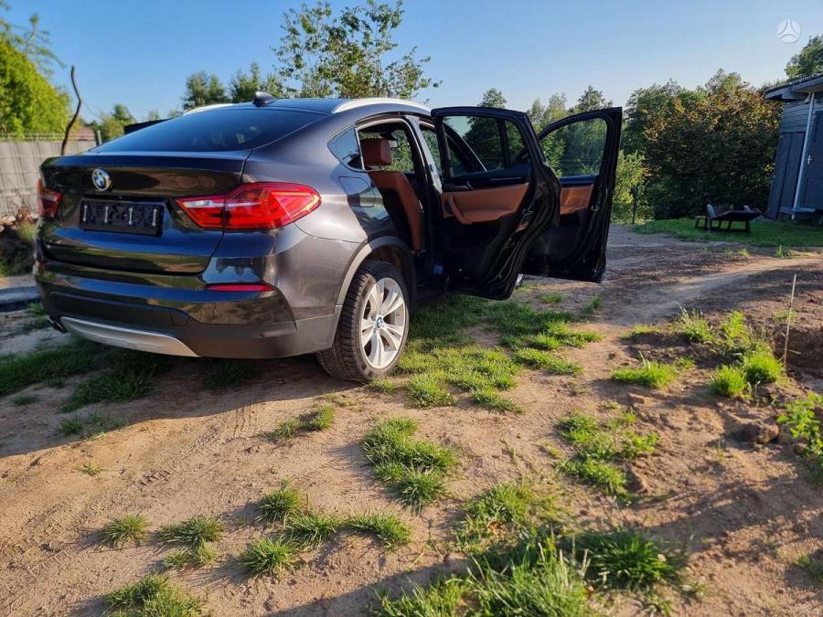 Melns BMW X4 2015 Širvintos, ar dzinēja tilpumu 2.99 L un nobraukumu 240 tūkst. km par 14000 €, foto 11 vietnē AUTOMOTO.COM.LV
