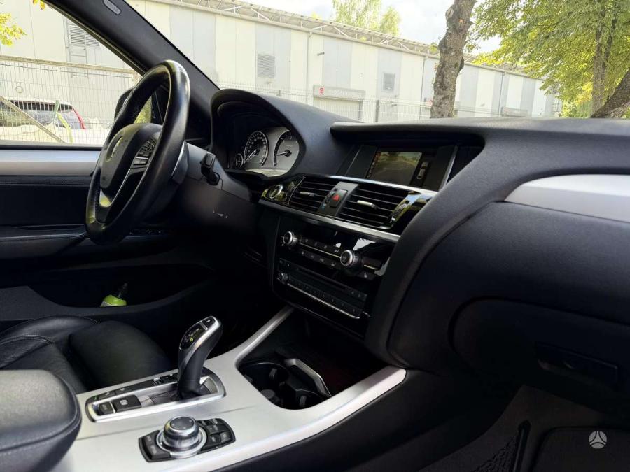 Melns BMW X4 2015 Kauņa, ar dzinēja tilpumu 2.99 L un nobraukumu 273 tūkst. km par 13500 €, foto 6 vietnē AUTOMOTO.COM.LV