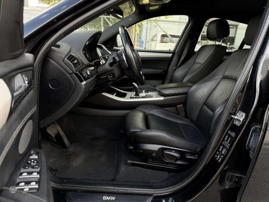 Melns BMW X4 2015 Kauņa, ar dzinēja tilpumu 2.99 L un nobraukumu 273 tūkst. km par 13500 €, foto 14 vietnē AUTOMOTO.COM.LV