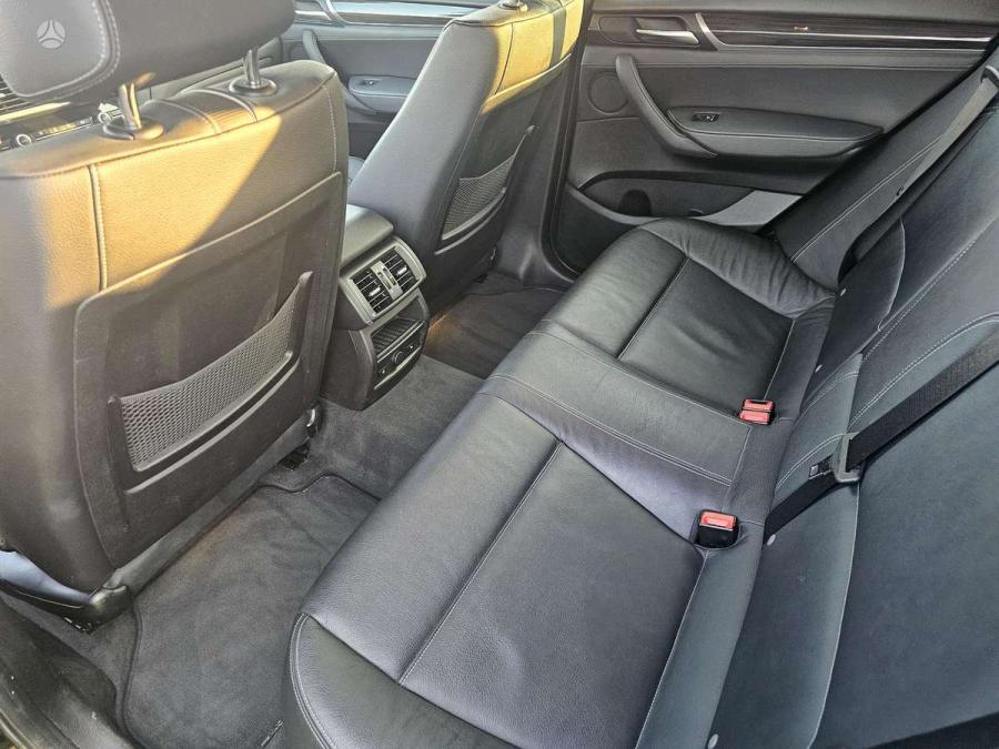 Melns BMW X4 2015 Viļņa, ar dzinēja tilpumu 2.00 L un nobraukumu 330 tūkst. km par 9999 €, foto 14 vietnē AUTOMOTO.COM.LV