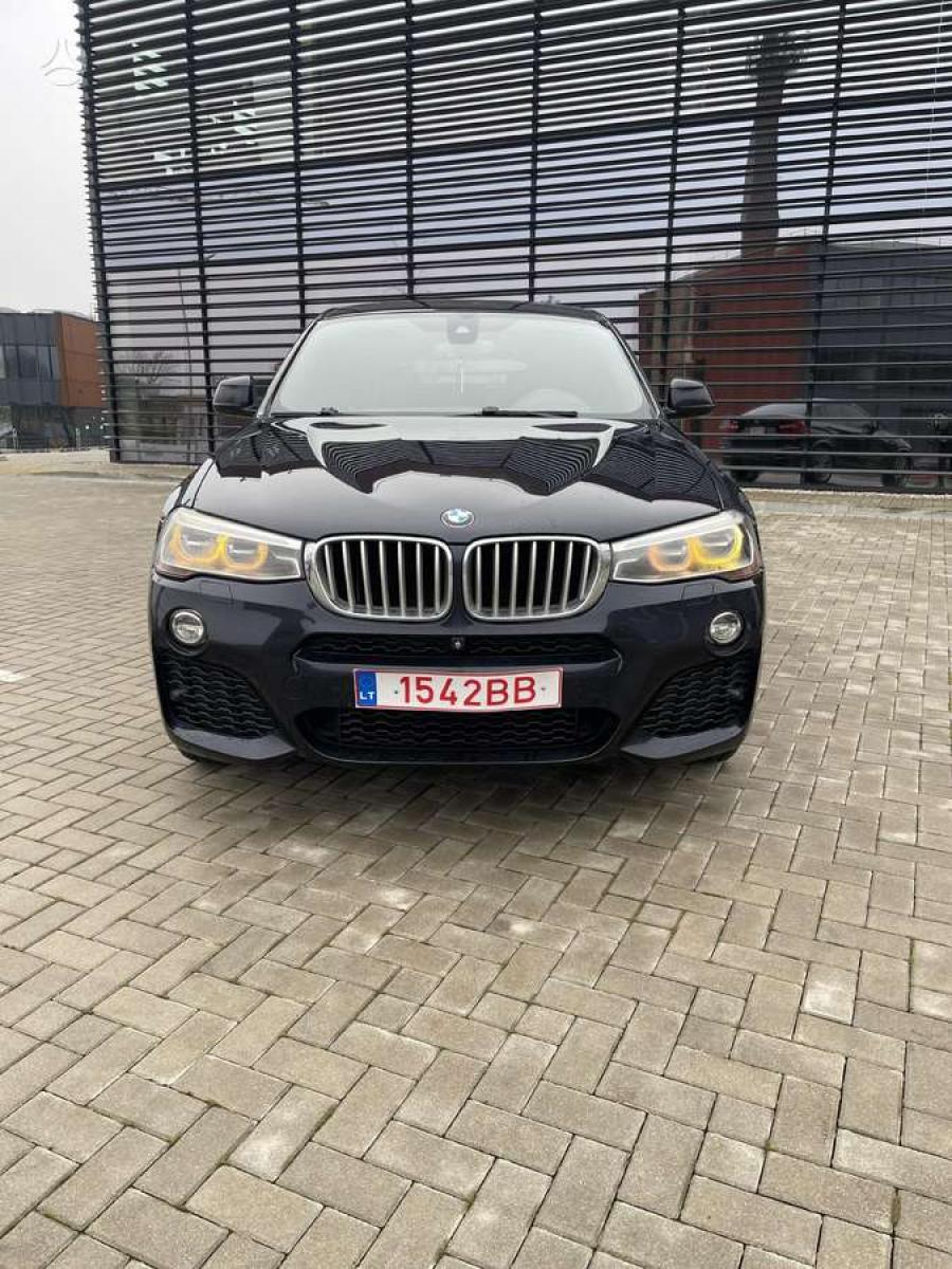 Black BMW X4 2016 in Klaipeda, with an engine capacity of 2.00 L and mileage of 266 thousand km for 15000 €, photo 3 on AUTOMOTO.COM.LV