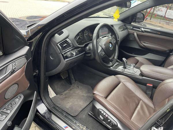 Melns BMW X4 2016 Klaipėda, ar dzinēja tilpumu 2.00 L un nobraukumu 266 tūkst. km par 15000 €, foto 7 vietnē AUTOMOTO.COM.LV