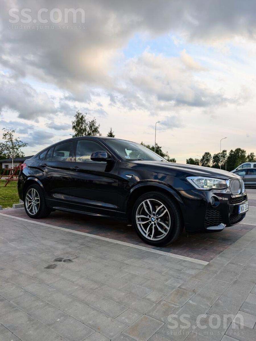 Melns BMW X4 2016 Rīga, ar dzinēja tilpumu 3.00 L un nobraukumu 199 tūkst. km par 18950 €, foto 5 vietnē AUTOMOTO.COM.LV