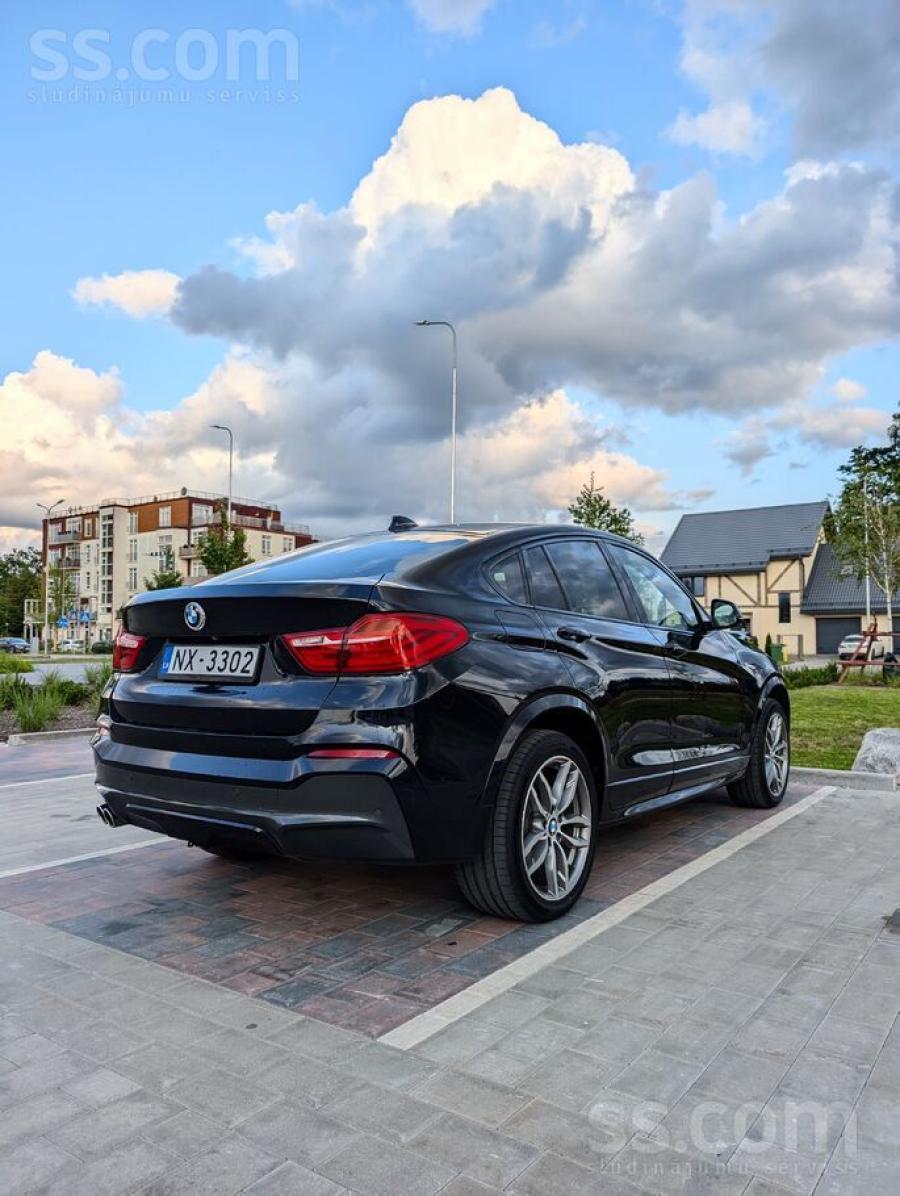 Melns BMW X4 2016 Rīga, ar dzinēja tilpumu 3.00 L un nobraukumu 199 tūkst. km par 18950 €, foto 8 vietnē AUTOMOTO.COM.LV
