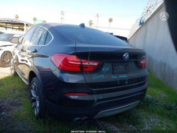 Black BMW X4 2016 in Klaipeda, with an engine capacity of 2.00 L and mileage of 75 thousand km for 6600 €, photo 3 on AUTOMOTO.COM.LV