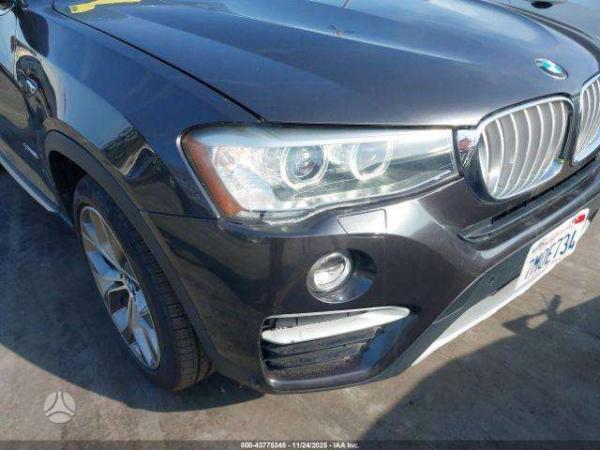 Black BMW X4 2016 in Klaipeda, with an engine capacity of 2.00 L and mileage of 75 thousand km for 6600 €, photo 6 on AUTOMOTO.COM.LV
