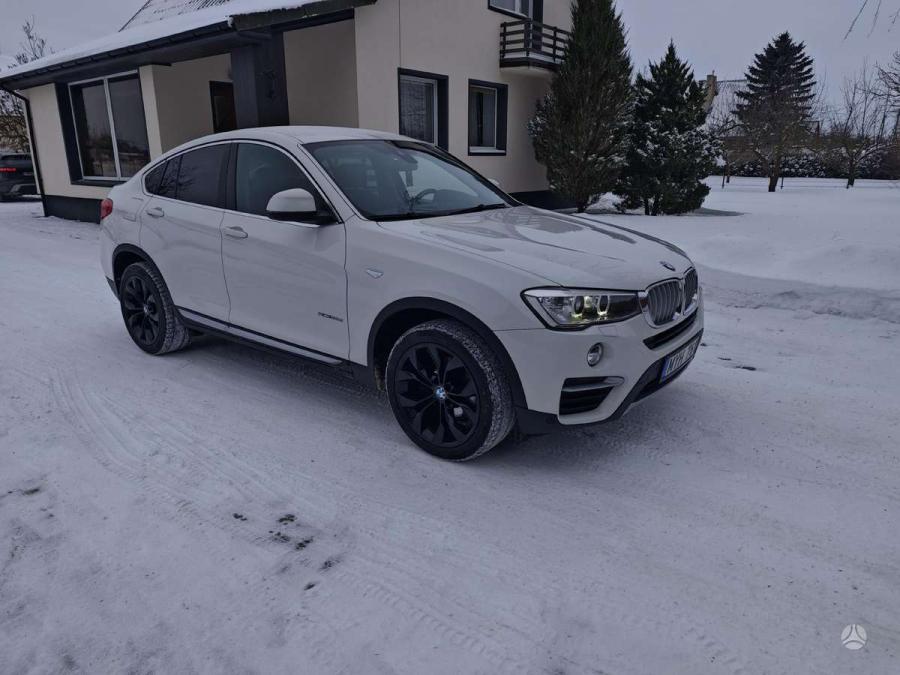 Melns BMW X4 2016 Šauļi, ar dzinēja tilpumu 2.00 L un nobraukumu 290 tūkst. km par 15150 €, foto 4 vietnē AUTOMOTO.COM.LV