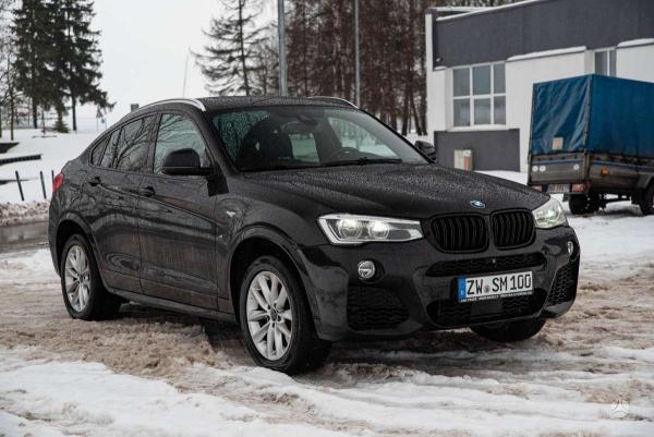 Melns BMW X4 2016 Elektrėnai, ar dzinēja tilpumu 2.99 L un nobraukumu 277 tūkst. km par 16550 €, foto 3 vietnē AUTOMOTO.COM.LV