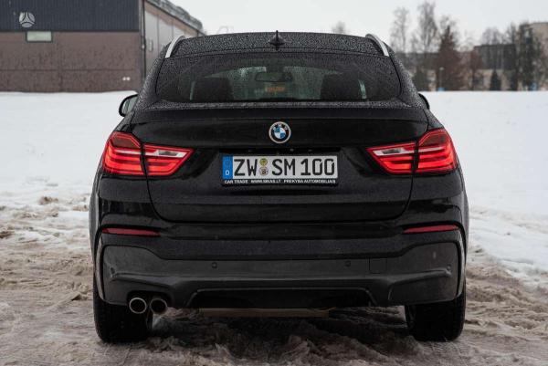 Melns BMW X4 2016 Elektrėnai, ar dzinēja tilpumu 2.99 L un nobraukumu 277 tūkst. km par 16550 €, foto 6 vietnē AUTOMOTO.COM.LV