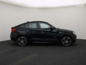 Black BMW X4 2016 in Vilnius, with an engine capacity of 2.00 L and mileage of 153 thousand km for 20399 €, photo 9 on AUTOMOTO.COM.LV