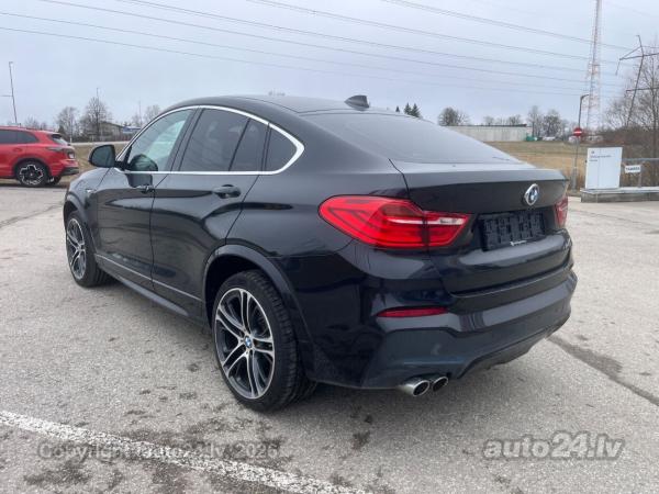 Black BMW X4 2016 in Viljandi, with an engine capacity of 3.00 L and mileage of 212 thousand km for 18990 €, photo 4 on AUTOMOTO.COM.LV