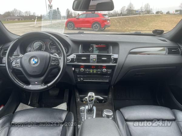 Black BMW X4 2016 in Viljandi, with an engine capacity of 3.00 L and mileage of 212 thousand km for 18990 €, photo 5 on AUTOMOTO.COM.LV