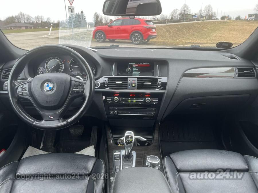 Melns BMW X4 2016 Viljandi, ar dzinēja tilpumu 3.00 L un nobraukumu 212 tūkst. km par 18990 €, foto 5 vietnē AUTOMOTO.COM.LV