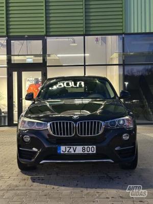 Melns BMW X4 2016 Viļņa, ar dzinēja tilpumu 2.00 L un nobraukumu 155 tūkst. km par 16500 €, foto 3 vietnē AUTOMOTO.COM.LV