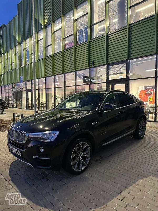 Черный БМВ Х4 2016 в Вильнюс, объемом двигателя 2.00 л и пробегом 155 тыс. км за 16500 €, фото 3 на AUTOMOTO.COM.LV