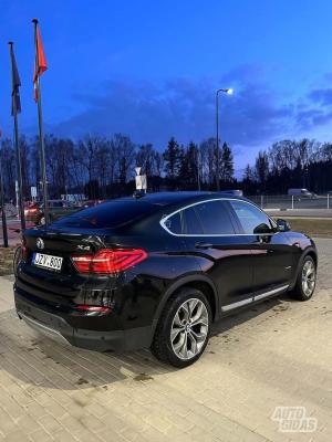 Melns BMW X4 2016 Viļņa, ar dzinēja tilpumu 2.00 L un nobraukumu 155 tūkst. km par 16500 €, foto 5 vietnē AUTOMOTO.COM.LV