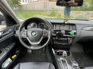 Black BMW X4 2016 in Kedainiai, with an engine capacity of 2.00 L and mileage of 111 thousand km for 19900 €, photo 20 on AUTOMOTO.COM.LV