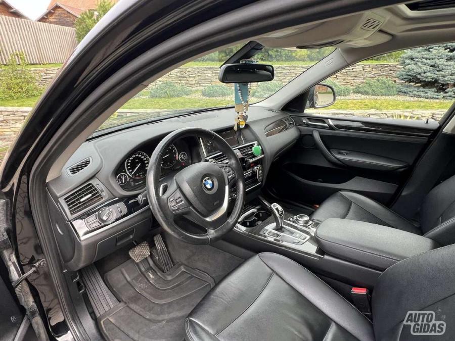 Black BMW X4 2016 in Kedainiai, with an engine capacity of 2.00 L and mileage of 111 thousand km for 19900 €, photo 21 on AUTOMOTO.COM.LV