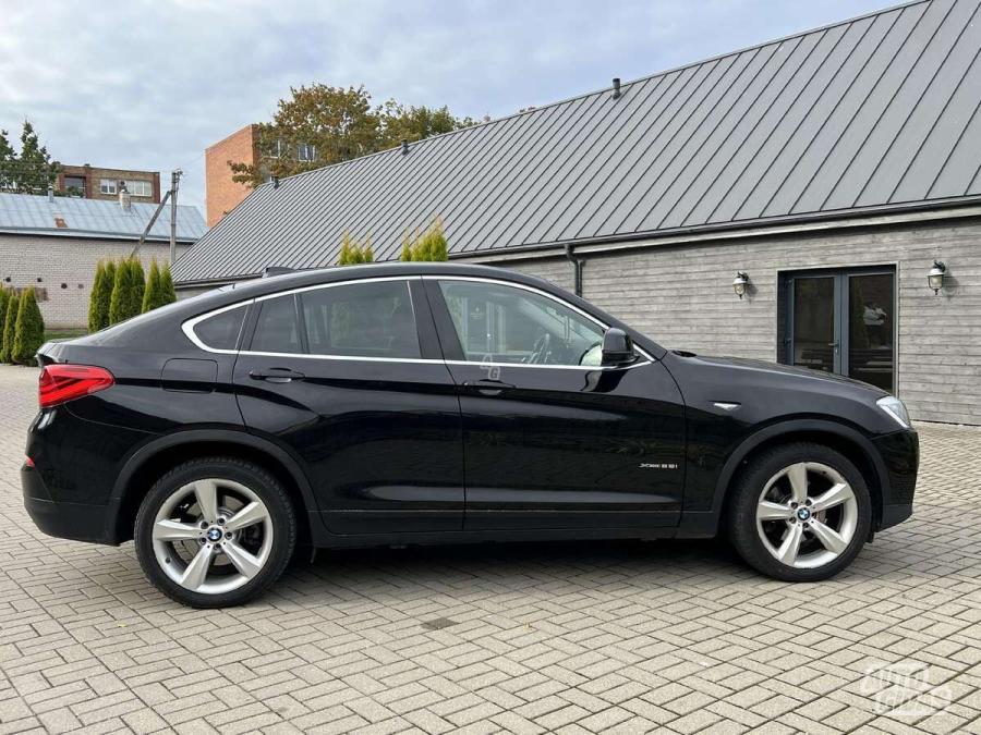 Melns BMW X4 2016 Kėdainiai, ar dzinēja tilpumu 2.00 L un nobraukumu 111 tūkst. km par 19900 €, foto 7 vietnē AUTOMOTO.COM.LV