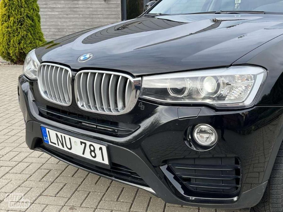 Melns BMW X4 2016 Kėdainiai, ar dzinēja tilpumu 2.00 L un nobraukumu 111 tūkst. km par 19900 €, foto 9 vietnē AUTOMOTO.COM.LV