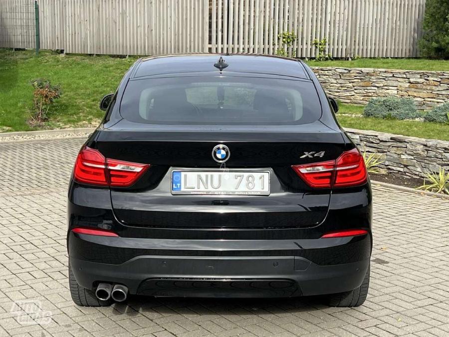 Melns BMW X4 2016 Kėdainiai, ar dzinēja tilpumu 2.00 L un nobraukumu 111 tūkst. km par 19900 €, foto 11 vietnē AUTOMOTO.COM.LV