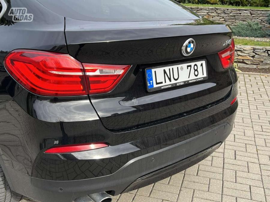 Melns BMW X4 2016 Kėdainiai, ar dzinēja tilpumu 2.00 L un nobraukumu 111 tūkst. km par 19900 €, foto 12 vietnē AUTOMOTO.COM.LV