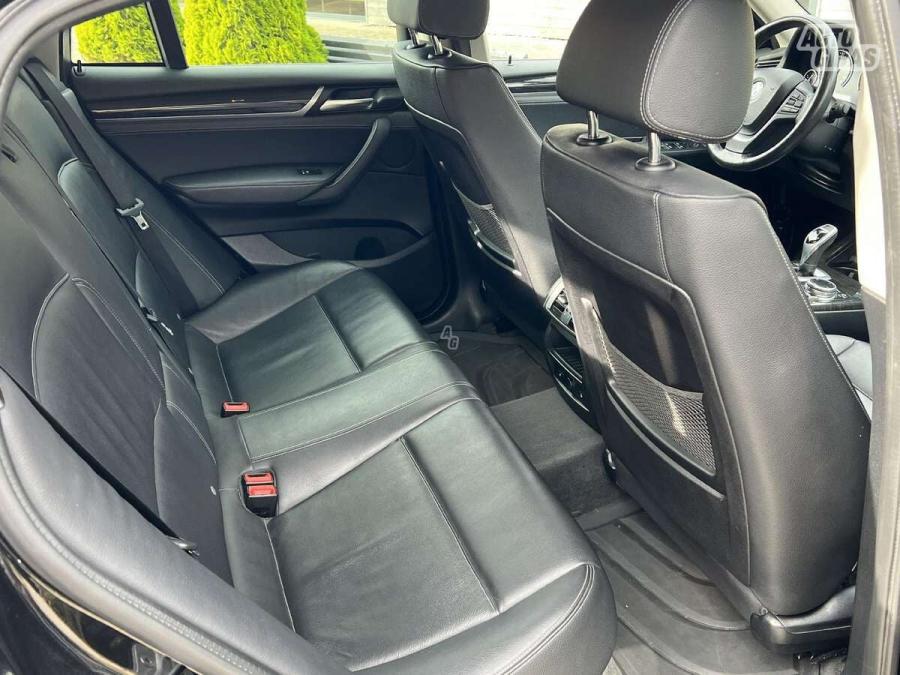 Melns BMW X4 2016 Kėdainiai, ar dzinēja tilpumu 2.00 L un nobraukumu 111 tūkst. km par 19900 €, foto 15 vietnē AUTOMOTO.COM.LV