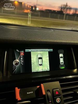 Black BMW X4 2016 in Vilnius, with an engine capacity of 2.00 L and mileage of 155 thousand km for 16500 €, photo 12 on AUTOMOTO.COM.LV