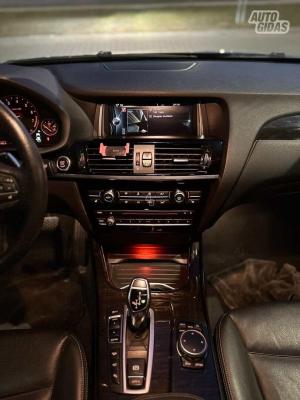 Black BMW X4 2016 in Vilnius, with an engine capacity of 2.00 L and mileage of 155 thousand km for 16500 €, photo 15 on AUTOMOTO.COM.LV