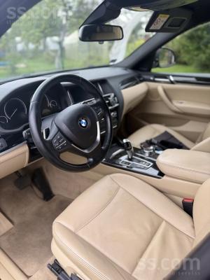 Black BMW X4 2016 in Daugavpils, with an engine capacity of 2.00 L and mileage of 230 thousand km for 16000 €, photo 4 on AUTOMOTO.COM.LV