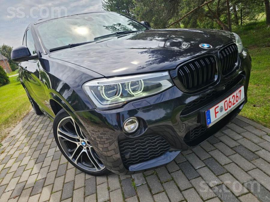 Melns BMW X4 2016 Rīga, ar dzinēja tilpumu 3.00 L un nobraukumu 196 tūkst. km par 15777 €, foto 1 vietnē AUTOMOTO.COM.LV