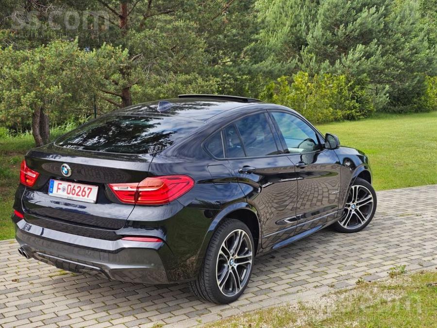 Melns BMW X4 2016 Rīga, ar dzinēja tilpumu 3.00 L un nobraukumu 196 tūkst. km par 15777 €, foto 8 vietnē AUTOMOTO.COM.LV
