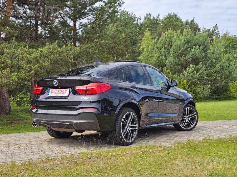 Melns BMW X4 2016 Rīga, ar dzinēja tilpumu 3.00 L un nobraukumu 196 tūkst. km par 15777 €, foto 10 vietnē AUTOMOTO.COM.LV